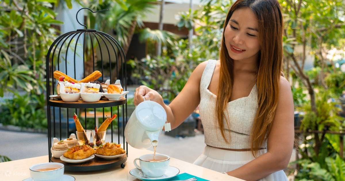 Poolside Afternoon Tea at Flow Oasis Pool Lounge, Bangkok - Klook